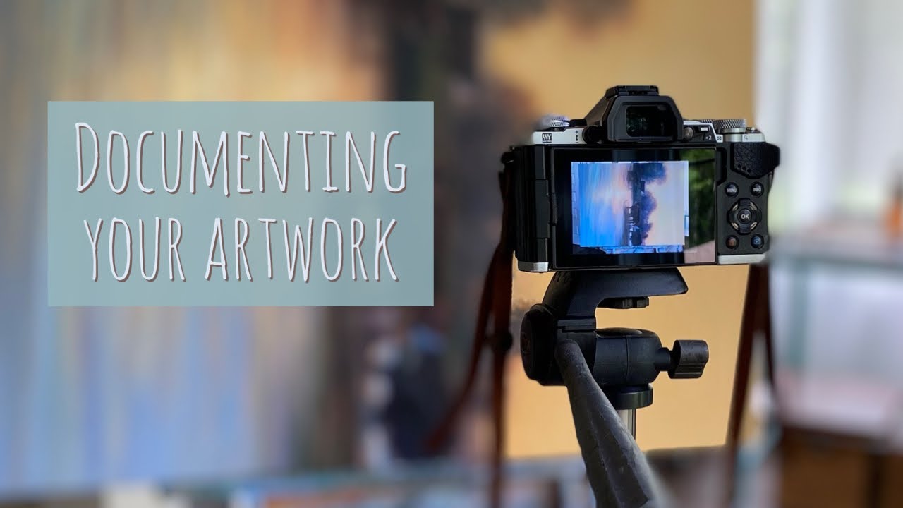 TIPS for documenting your artwork - YouTube