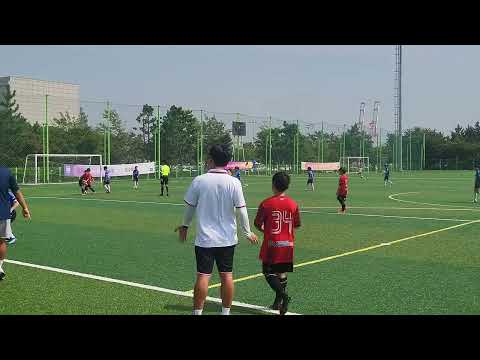 2024 인천i-LEAGUE U-10 YSC vs 남동UTD 전반 8.24 - YouTube