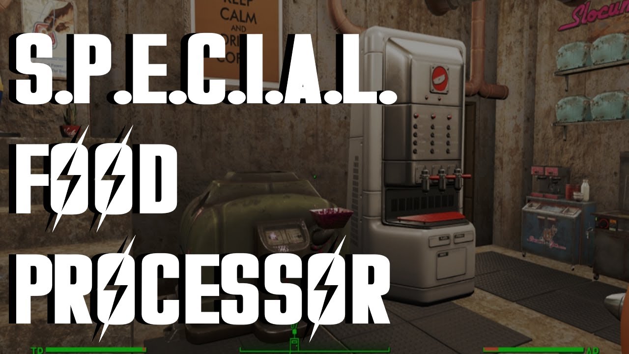 Fallout 4 Mod Review Special Food Processor Youtube 8642