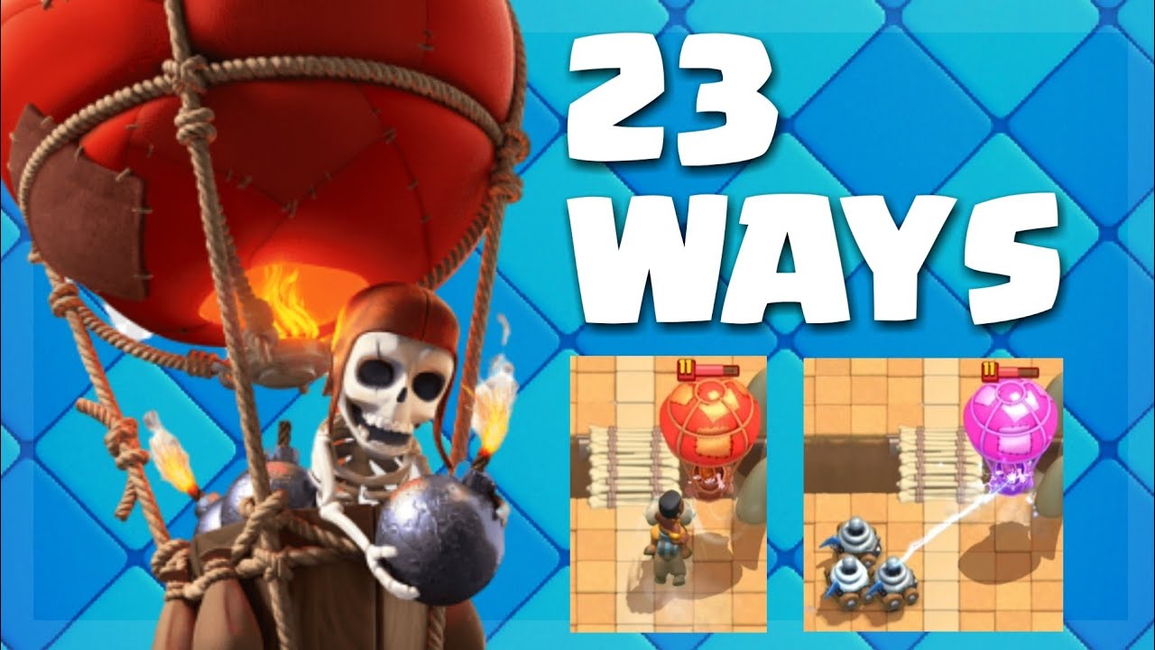 How to Counter Balloon in Clash Royale - YouTube