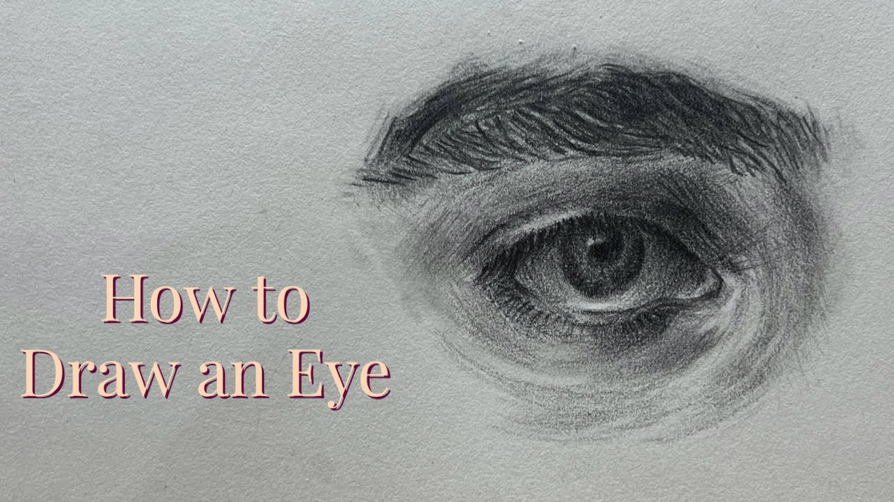How to draw realistic eye/step by step Mastering Loomis Method # ...