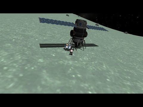 KSP Exploration E10: CEV (Space Bus) to Minmus, Vision reaches Frontier ...