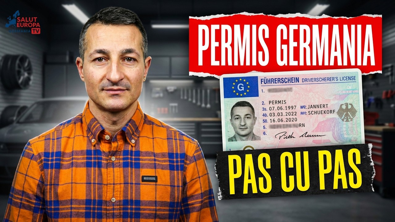 Scoala de soferi in Germania. Examenul auto Germania. Permisul auto ...