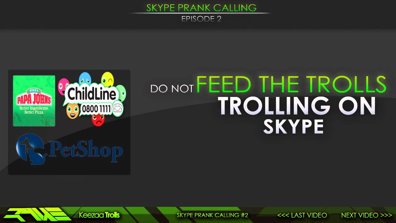 Dont Feed The Trolls (Skype Prank Call) - YouTube