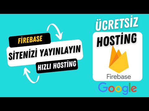 Ücretsiz Hosting ile Sitenizi Yayınlayın! Firebase Hosting