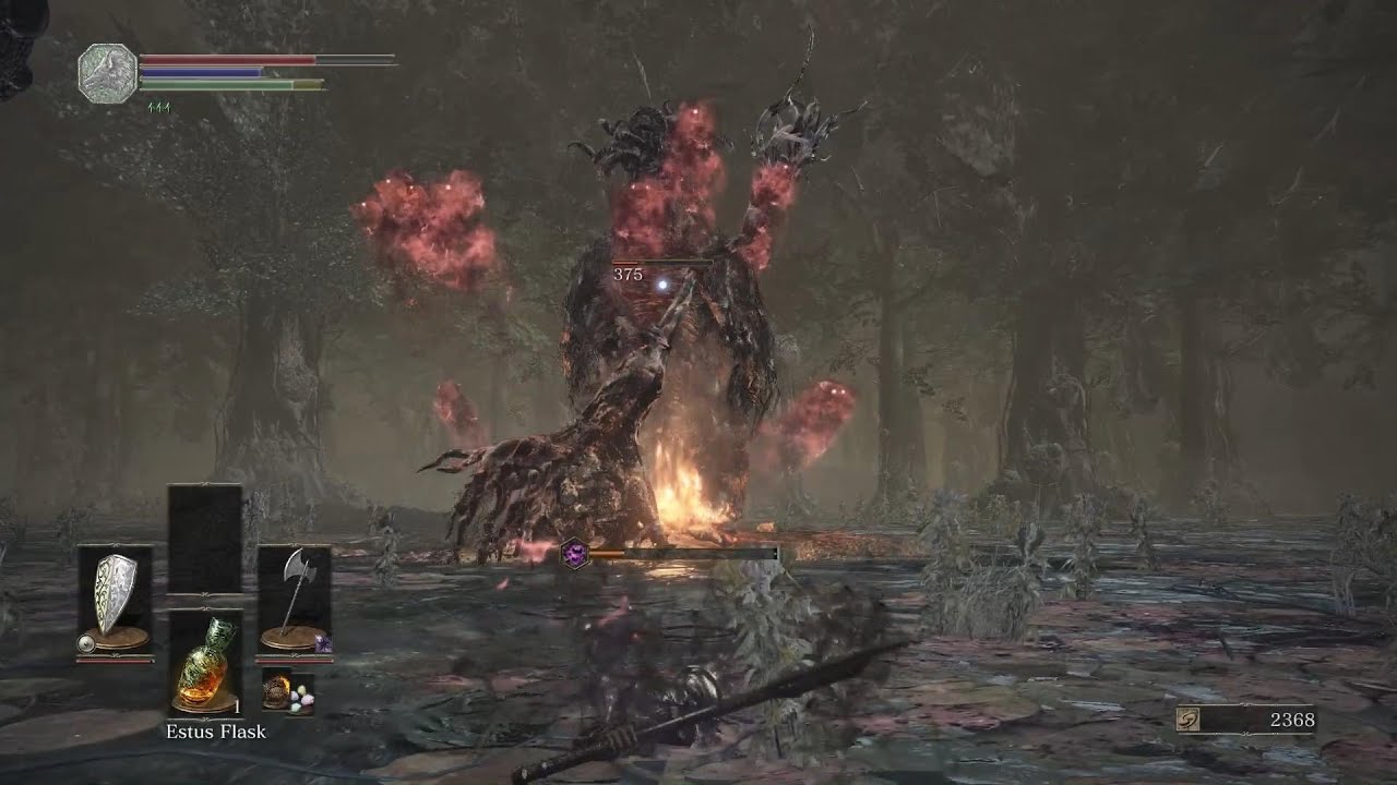 Dark Souls III Poisson Swamp Easy Mode - YouTube