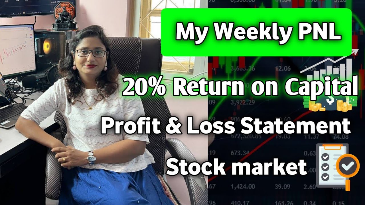 Stock Market Weekly P&L Tracking My Profits & Losses || The Key to ...