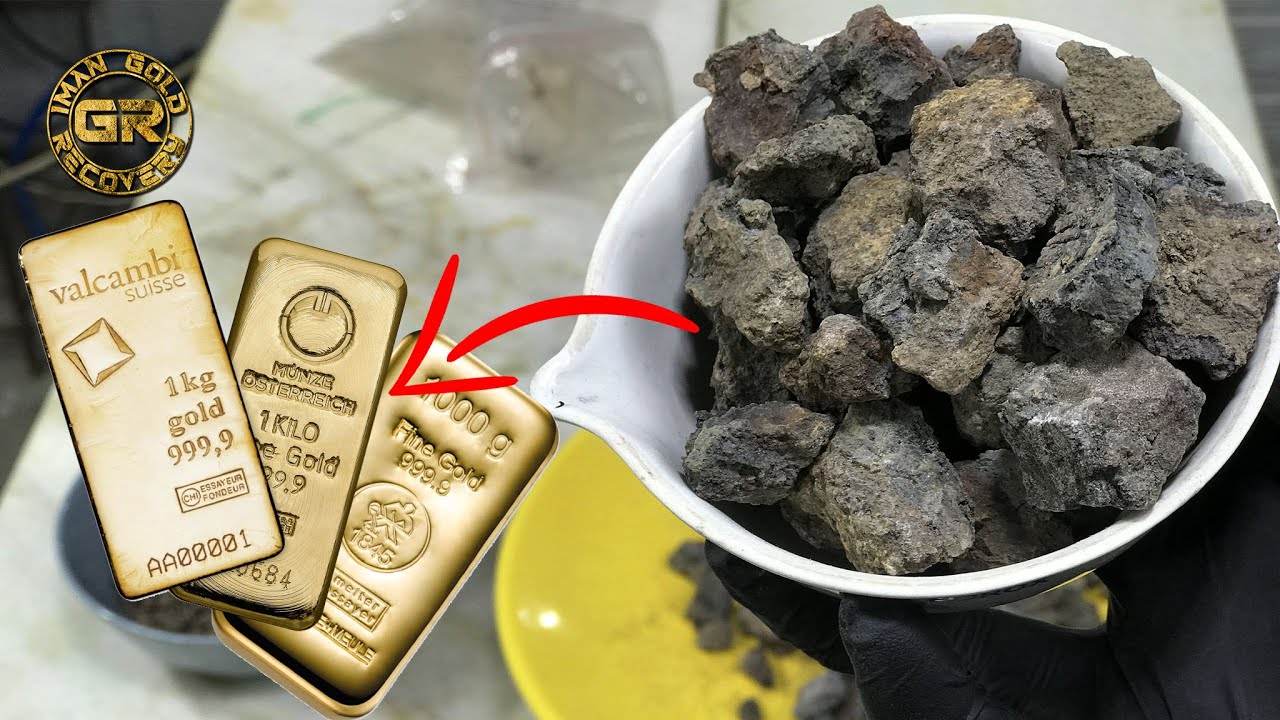 Gold Recovery from Stone | Gold From Rocks | Gold Mining - YouTube