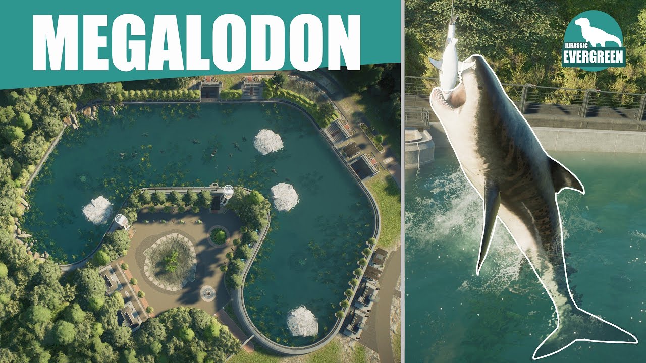 Buiding the *PERFECT* MEGALODON Lagoon in Jwe2 | sandbox speedbuild ...