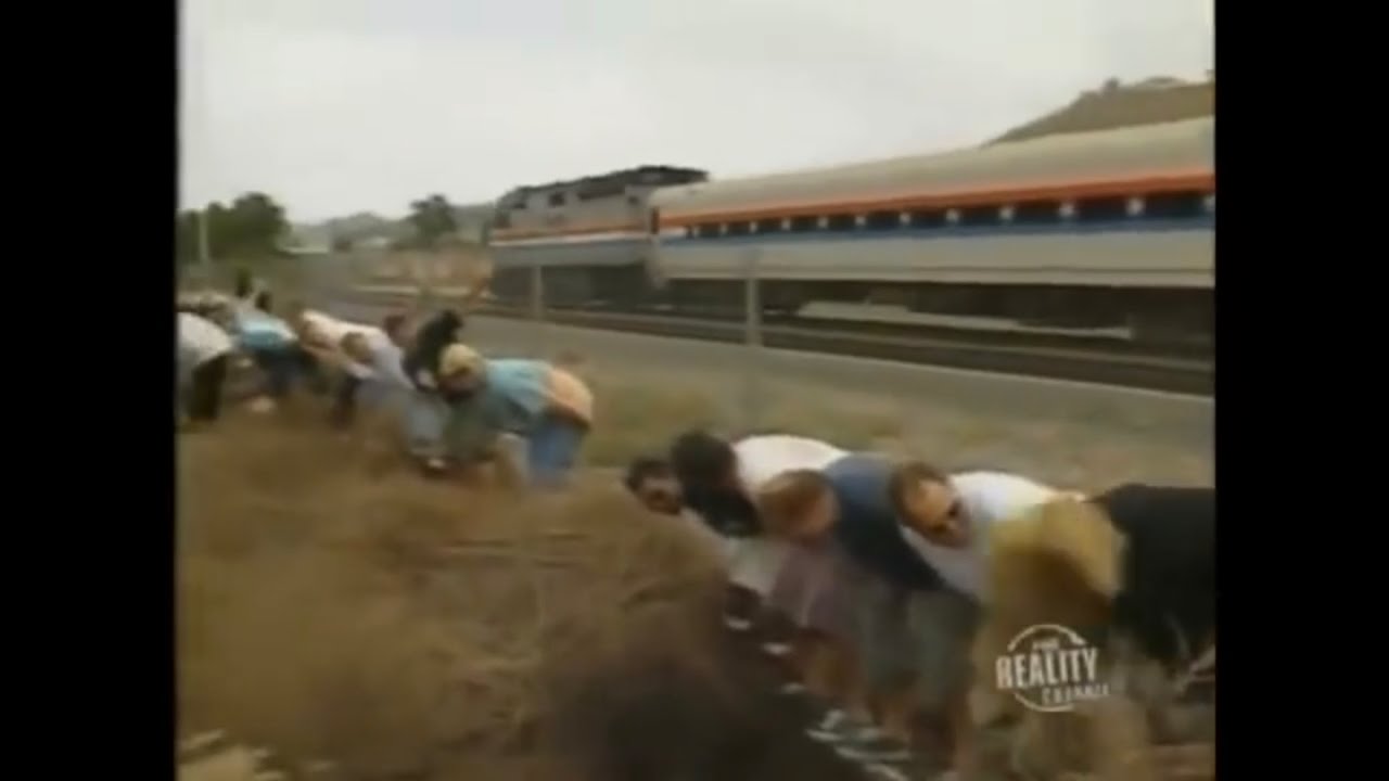 Mooning Of The Amtrak - YouTube