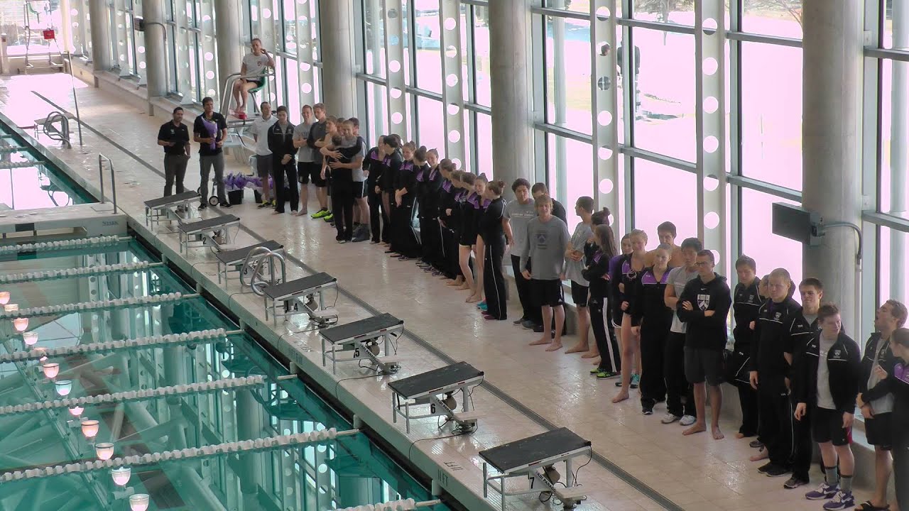 Kenyon Swimming Senior Day Presentation - YouTube