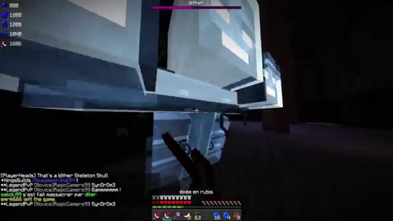 Unplugged craft : TuTo : invocation du wither + craft de la balise ...