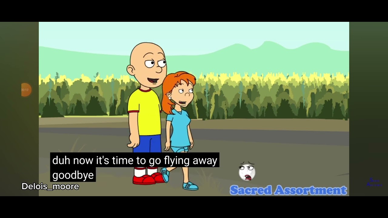 Caillou turns Doris into a golf ball - YouTube