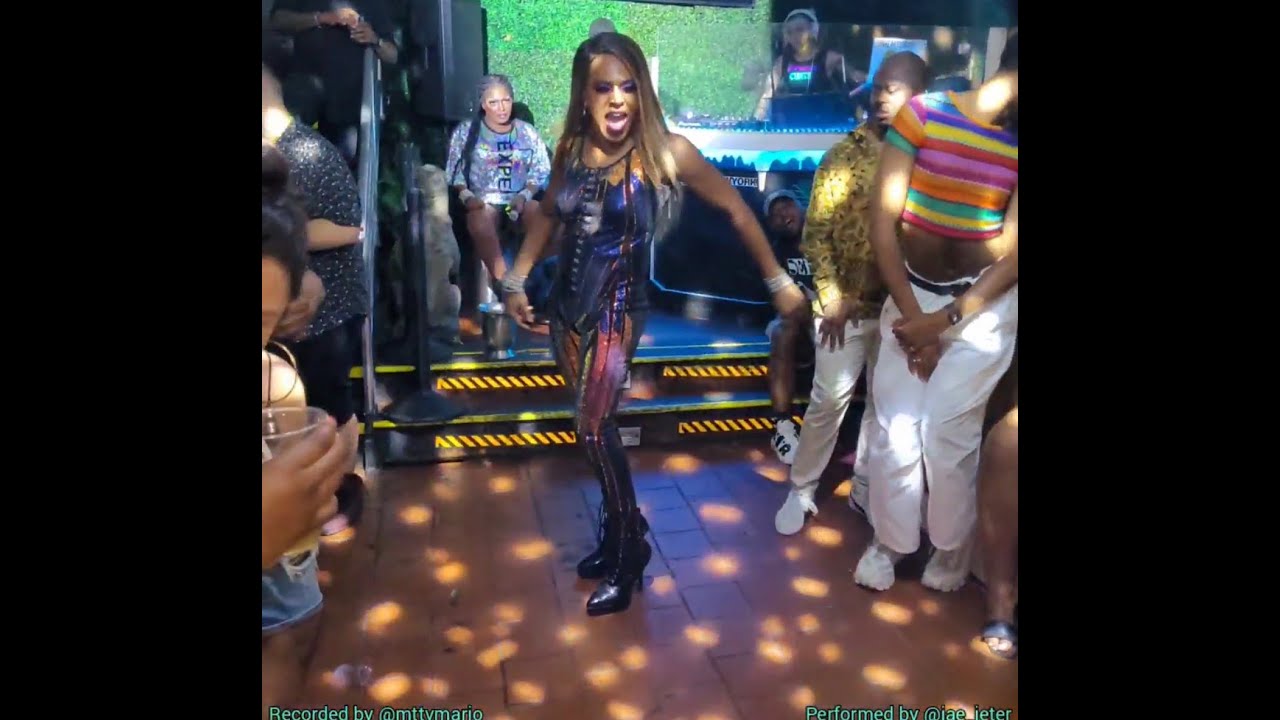 Beyonce - Work it Out & Deja Vu - Drag Performance by Jae - YouTube