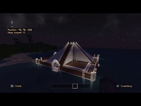 Simple Unique Pyramid Build (Starter Base) | Minecraft - YouTube
