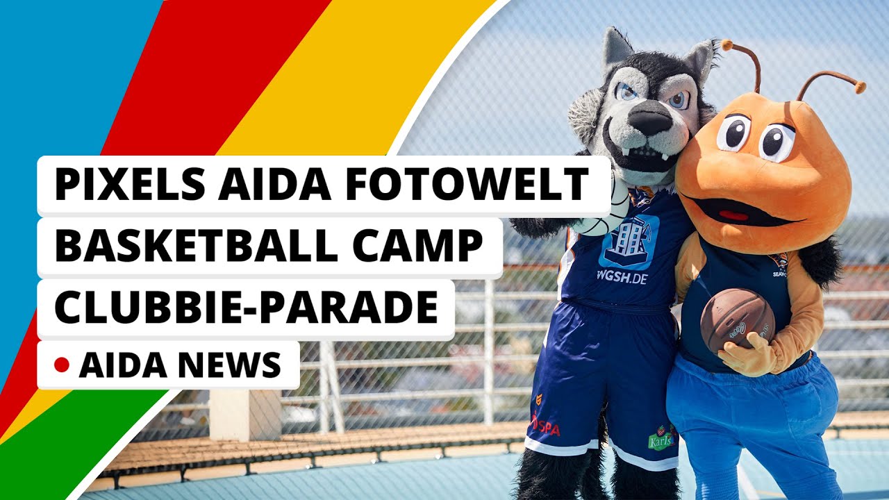 AIDA News: Pixels AIDA Fotowelt, die Clubbie-Parade und das Seawolves ...