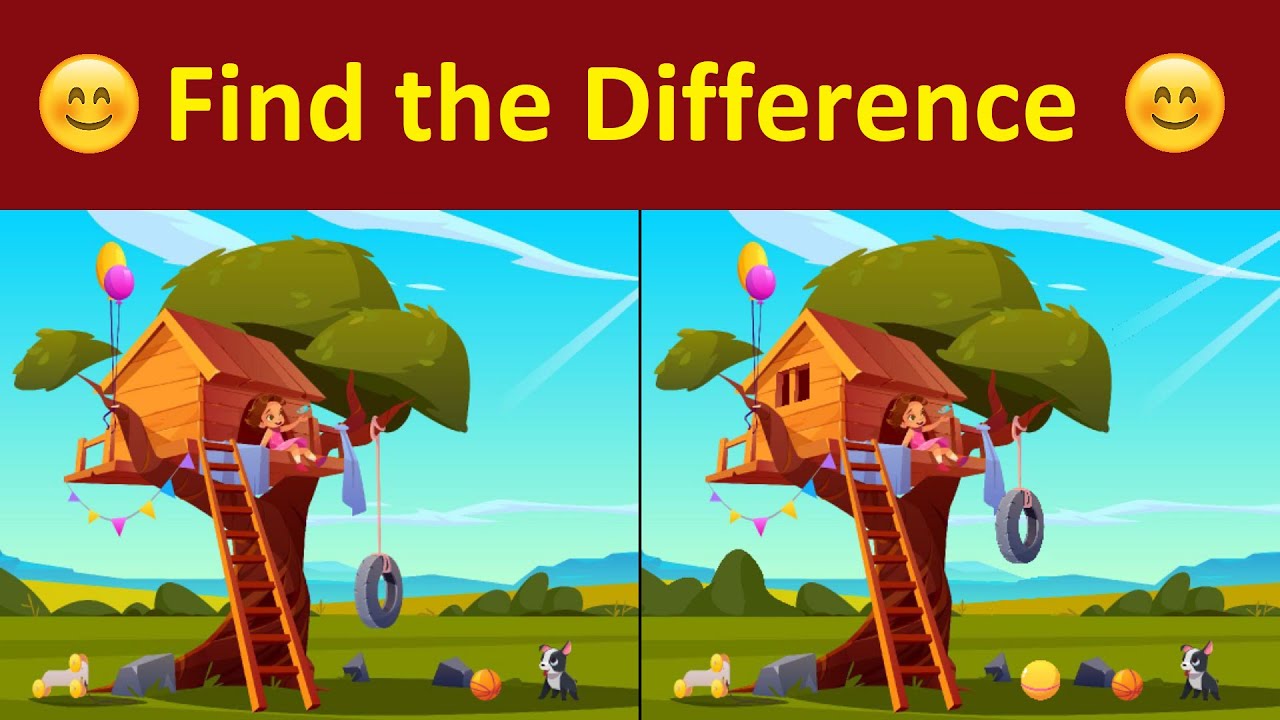 Find the Difference (Easy) : Puzzle 5 - YouTube