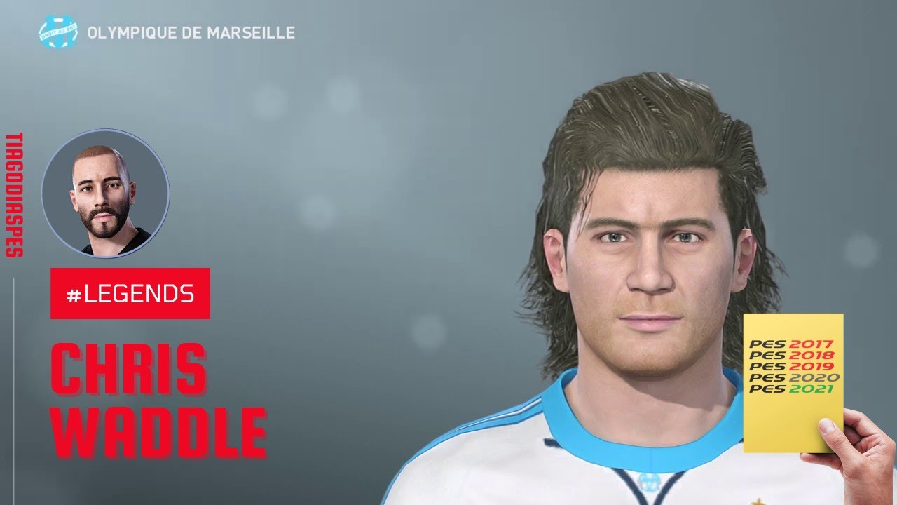 Chris Waddle V2 Face + Stats | PES 2019 | REQUEST - YouTube