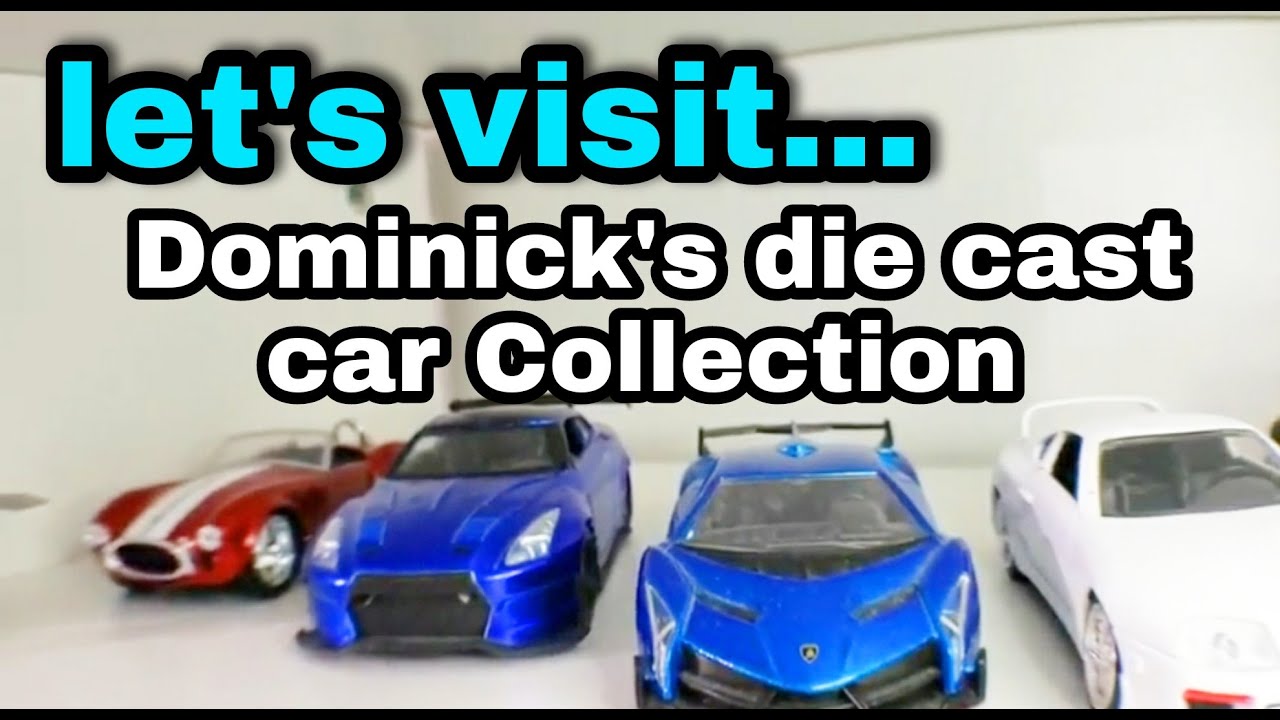 Dominick's die cast car collection - YouTube