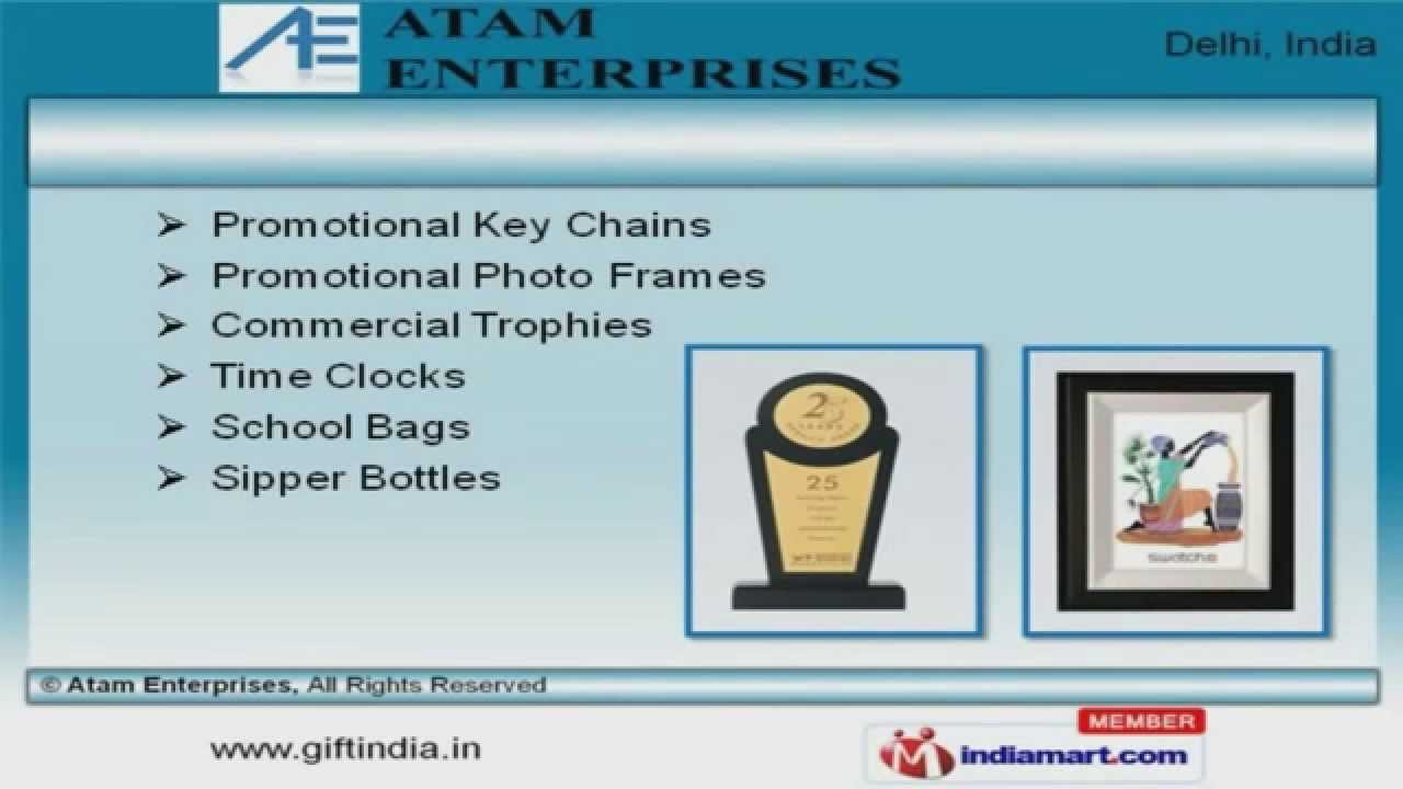 Corporate Gifts by Atam Enterprises, New Delhi - YouTube
