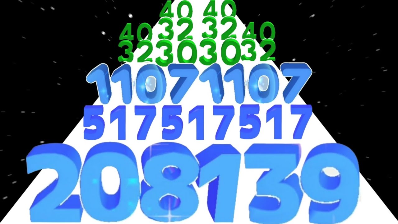 Number Master & Number Run 3D - (Number Infinity) Sastifying Mobile ...