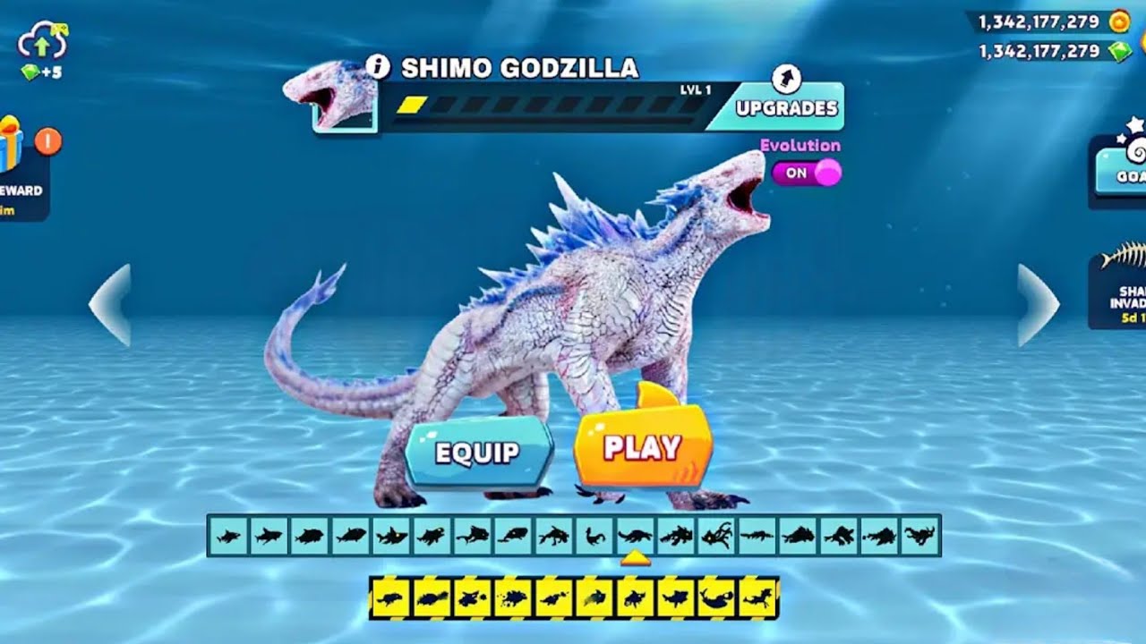 Hungry Shark Evolution - New Shark Coming Soon Update - All 27 Sharks ...