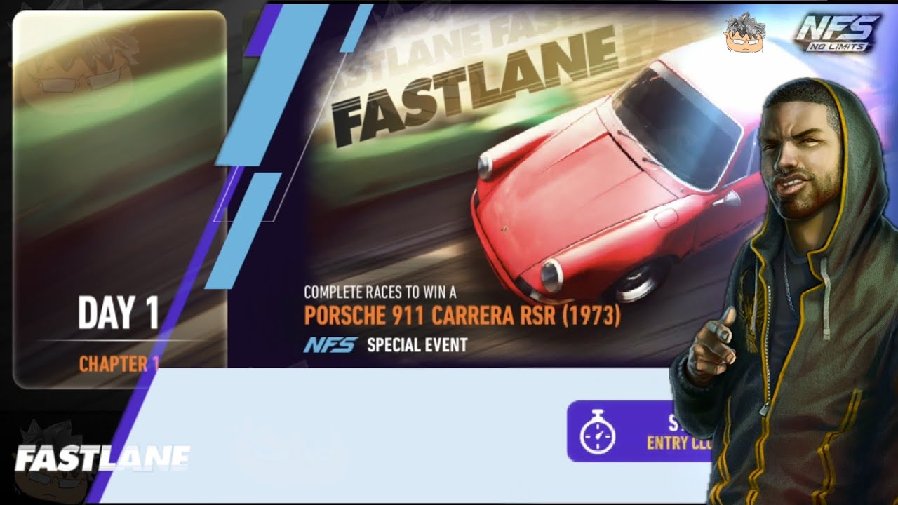 Fastlane Day 1 🏁 1973 Porsche 911 Carrera RSR | NFS No Limits - YouTube