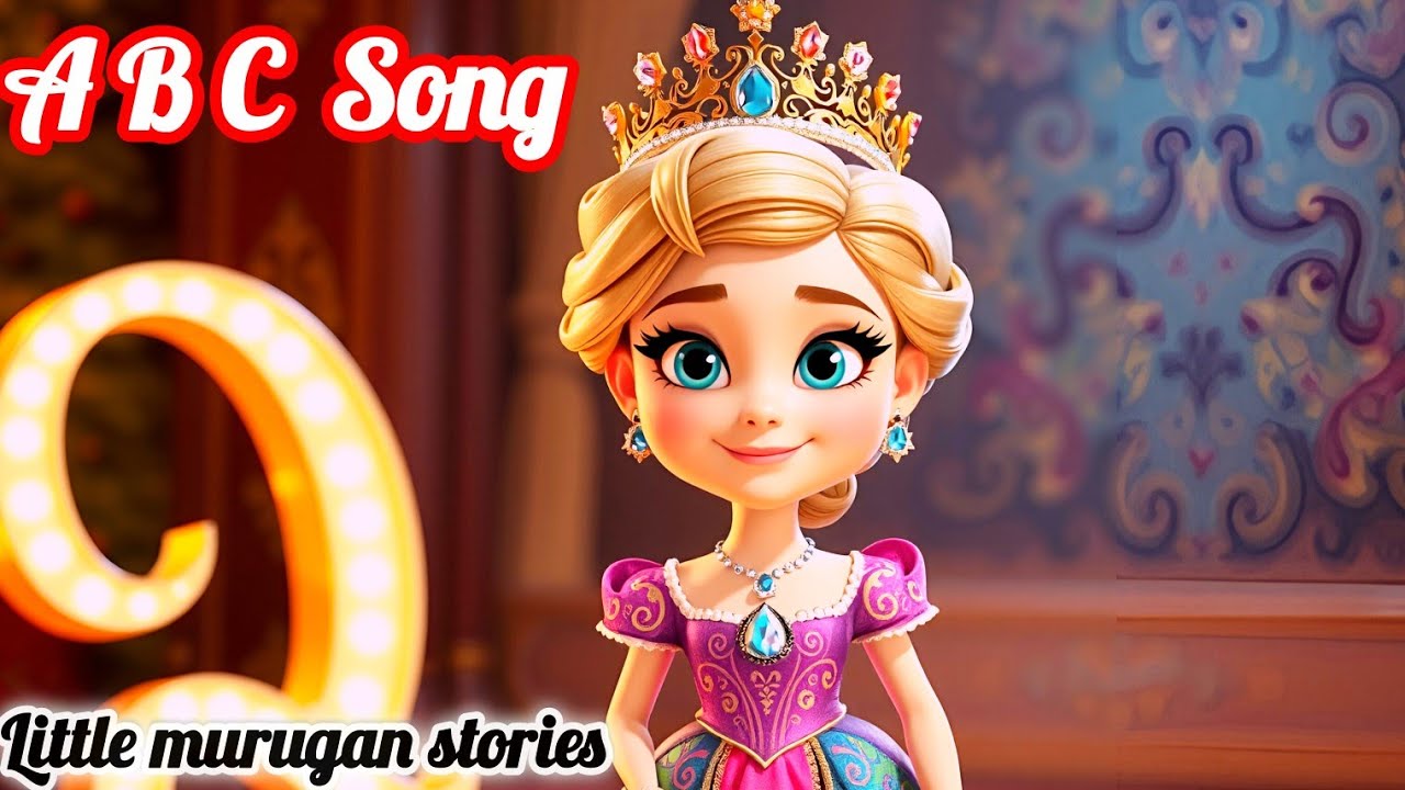 ABC Song for Kids | A to Z Alphabet Rhymes | Cute 3D Cartoon Animation ...