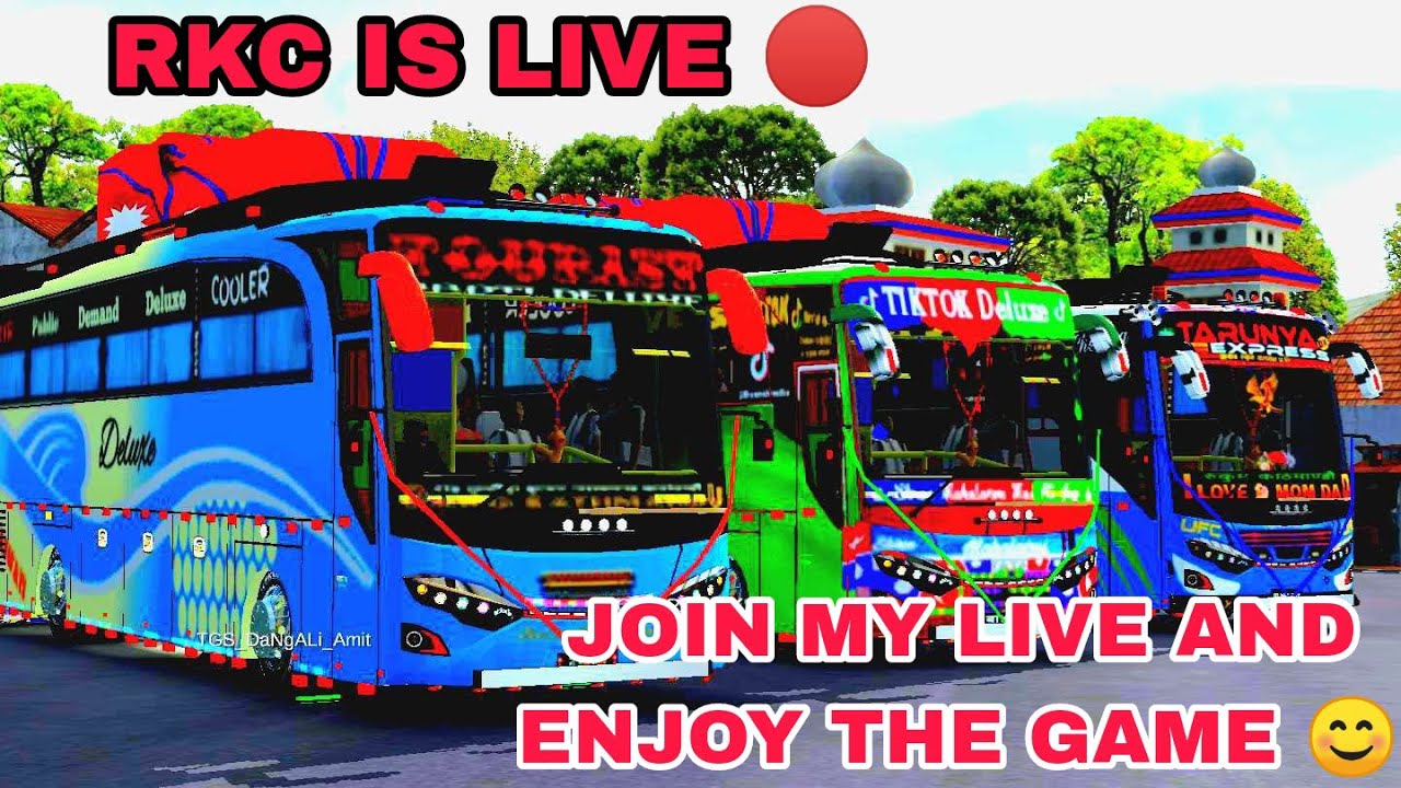 Live on bussid game Happy stream | Playing Solo | Streaming with Turnip ...