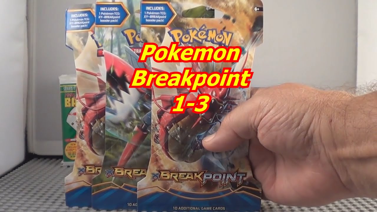 Pokemon Cards BREAKPOINT 3 Booster Packs Opening - EX Full Art Card ...