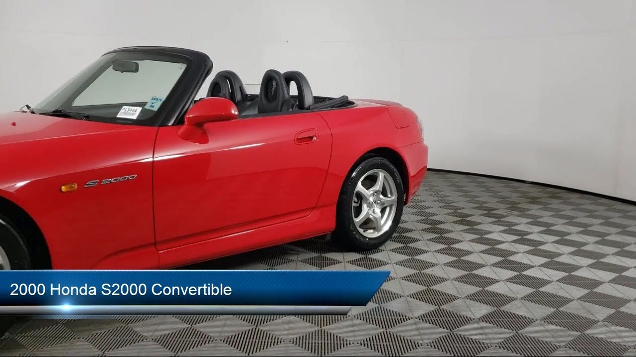 2000 Honda S2000 Convertible