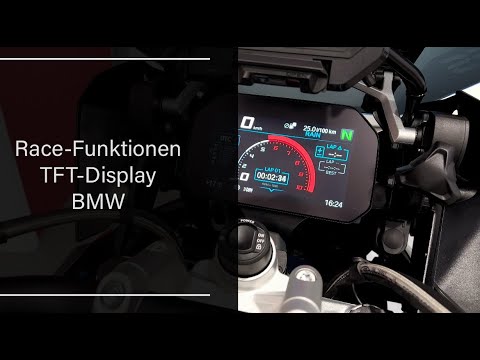 Race-Funktionen BMW Motorrad TFT-Display Anpassung,Erklärung ...