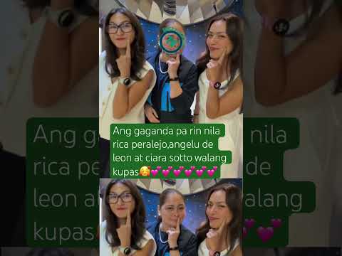 Mag kumare pala sila rica peralejo,angelu de leon at ciara sotto #ciarasotto #angeludeleon