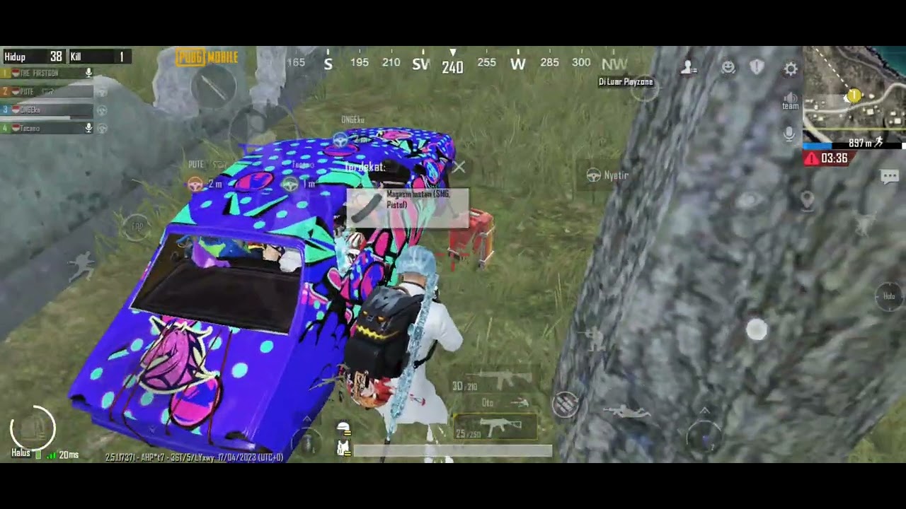 Mabar time | hampir rata di bukit rozok #pubgmobile #pubg #subscribe ...