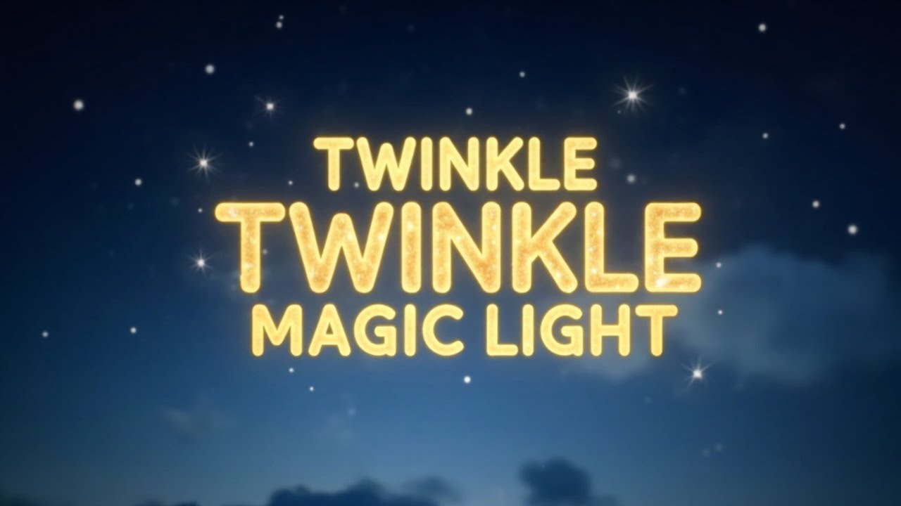 Twinkle Twinkle Magic Light 🌟 | Soothing Bedtime Song for Kids - YouTube