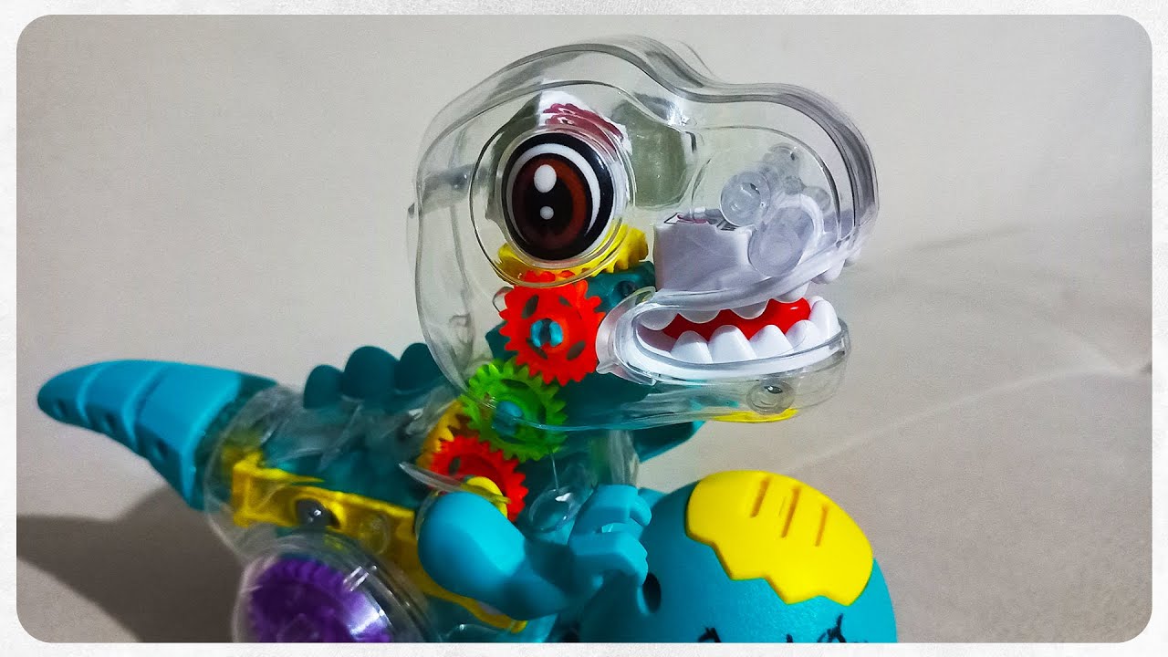 🦖🌟 CHILDREN'S TOY GLOWING MUSICAL DINOSAUR - YouTube