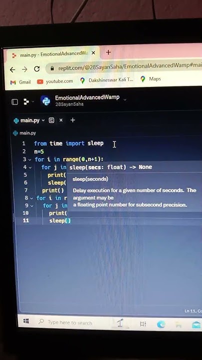 Programming Shorts Ytshorts Python Pythonlanguage Star Pattern Program Using Multithreading