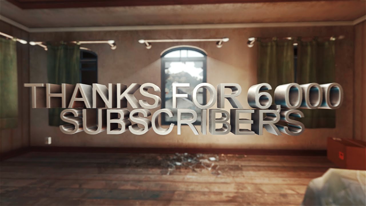 6,000 SUBSCRIBERS! - YouTube