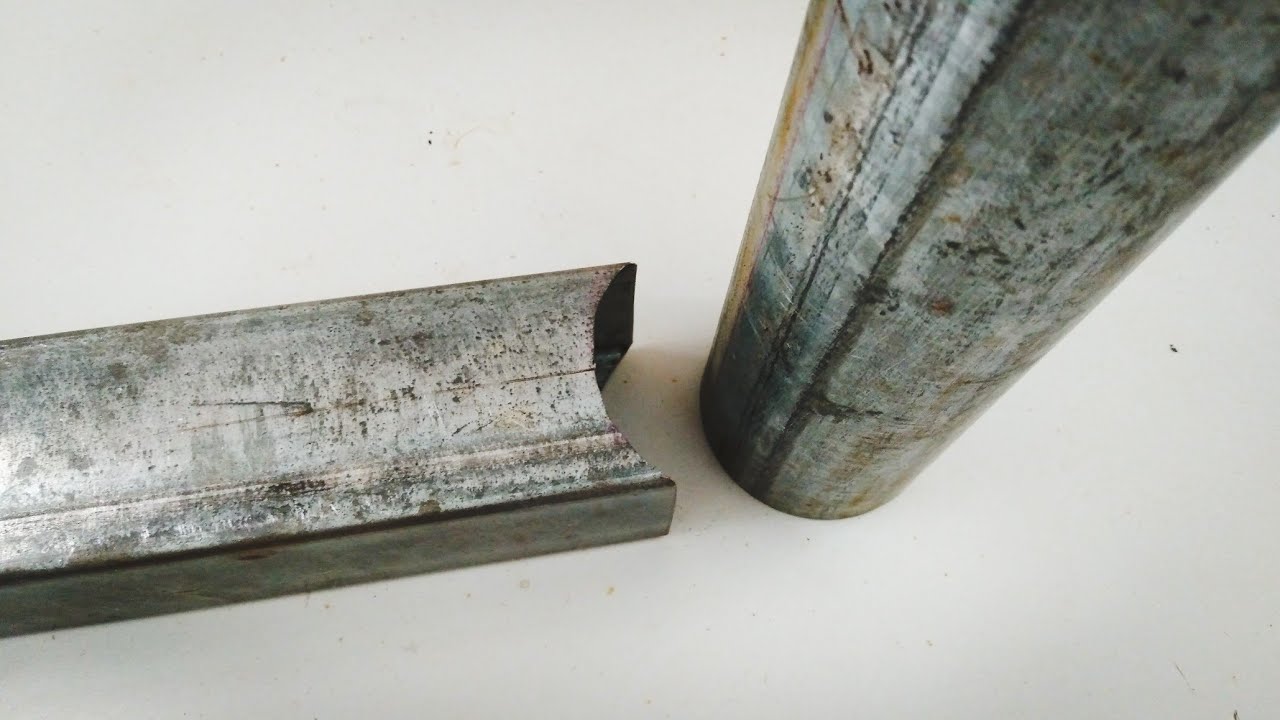 CUTTING STEEL SQUARE TUBE INTO | 3 cutting idea - YouTube