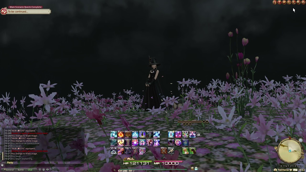 Final Fantasy XIV - How to quickly switch between jobs (HUD, hotbars ...