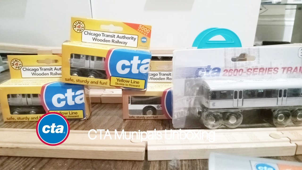 CTA Munipals Unboxing CTA 2600 Series CTA Yellow Line And CTA Nova Bus ...