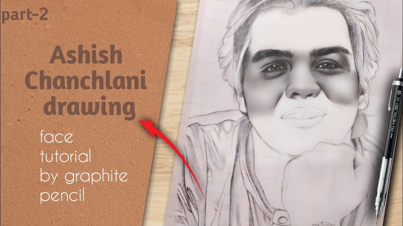 how to draw ASHISH CHANCHLANI drawing #ashishchanchlani #viral - YouTube