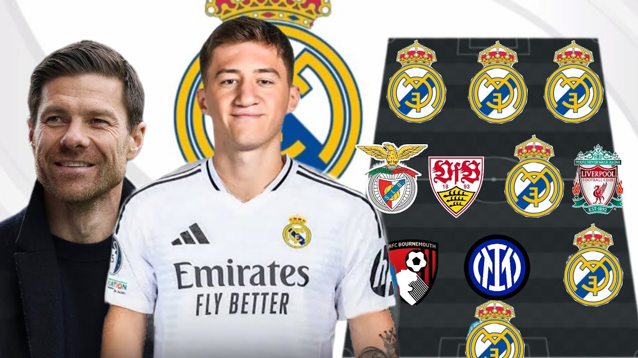🚨 Real Madrid Possible first squad line up under xabi Alonso with ...