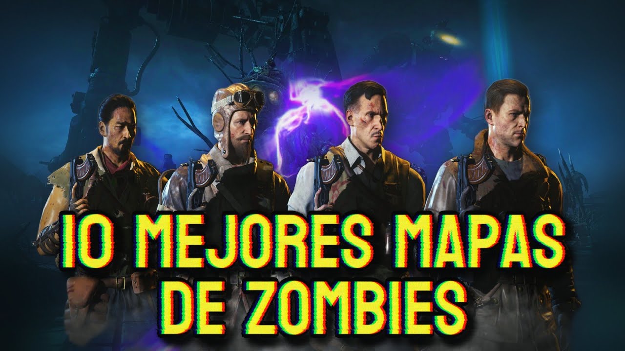 !LOS 10 MEJORES MAPAS DE LA HISTORIA DE COD ZOMBIES #callofduty - YouTube