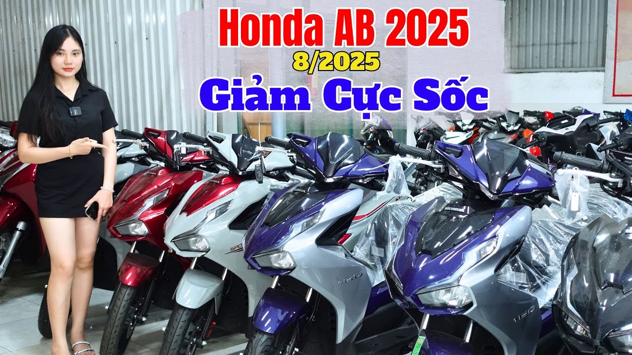 Air Blade 2025 - Giá Xe Honda AB 125 , AB 160 Mới Nhất 8/2025 - YouTube