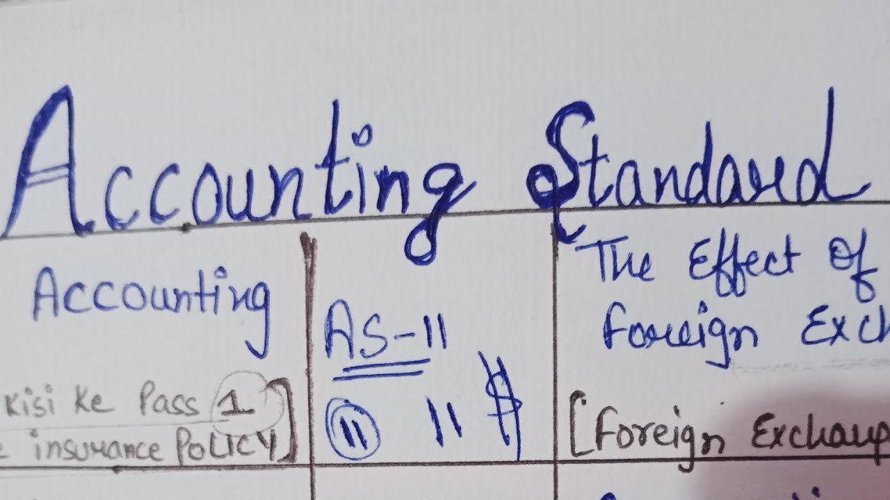 Accounting standards|Tricks to learn |AS 1 to AS 29| easiest study ...