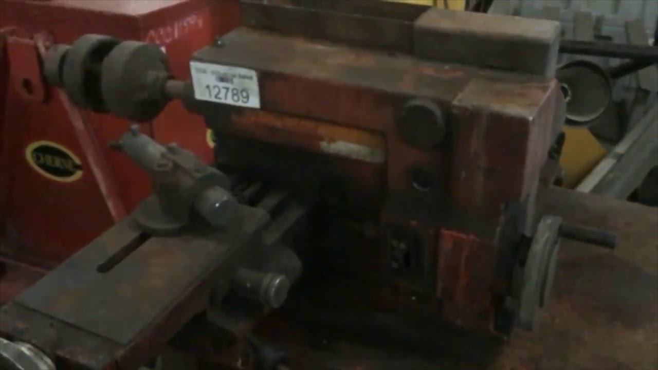 FMC Corp. Brake Lathe B- 601 - YouTube