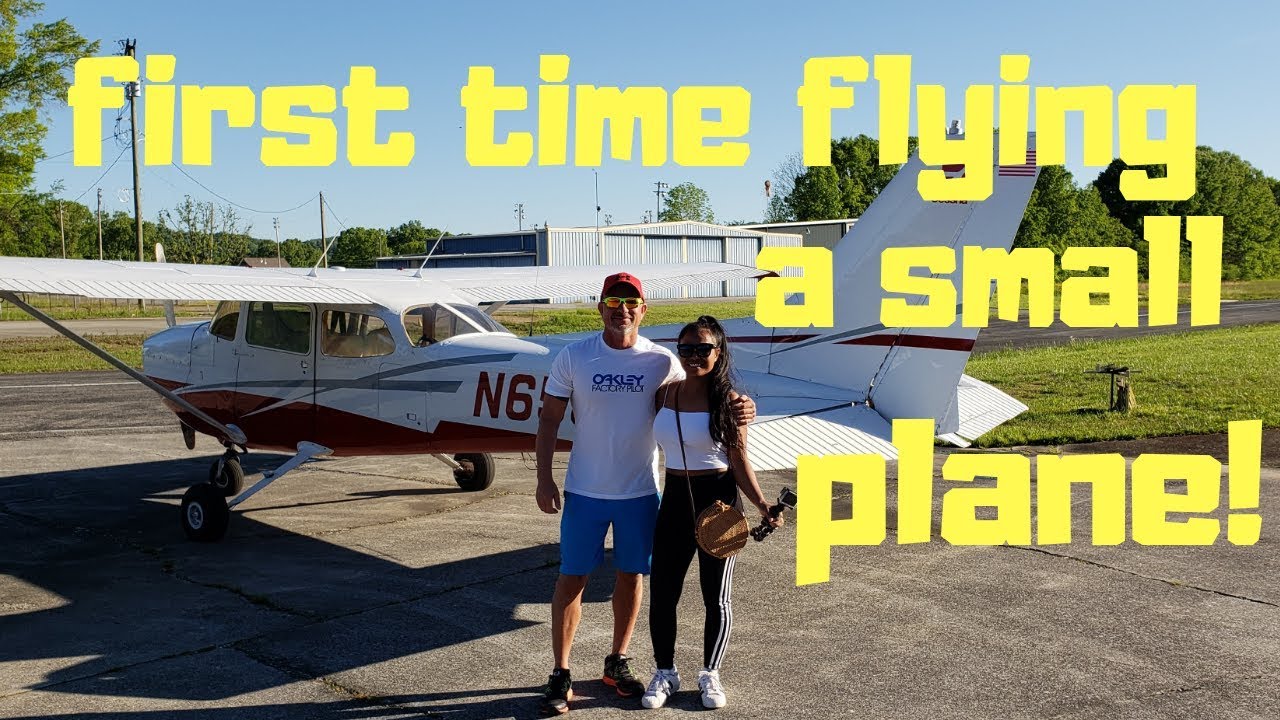 FIRST TIME FLYING IN A SMALL PLANE IS AWESOME! - YouTube