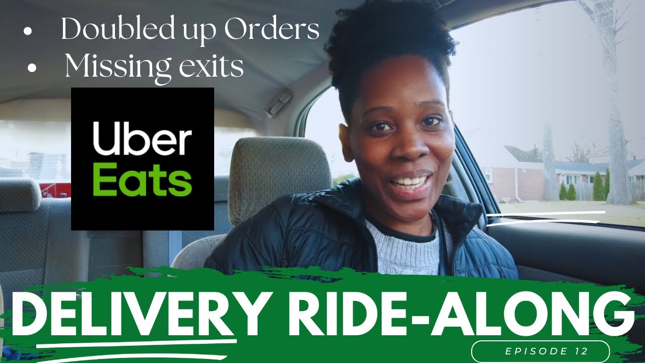 Uber Eats Ride Along | Delivery Vlog - Ep.12 - YouTube