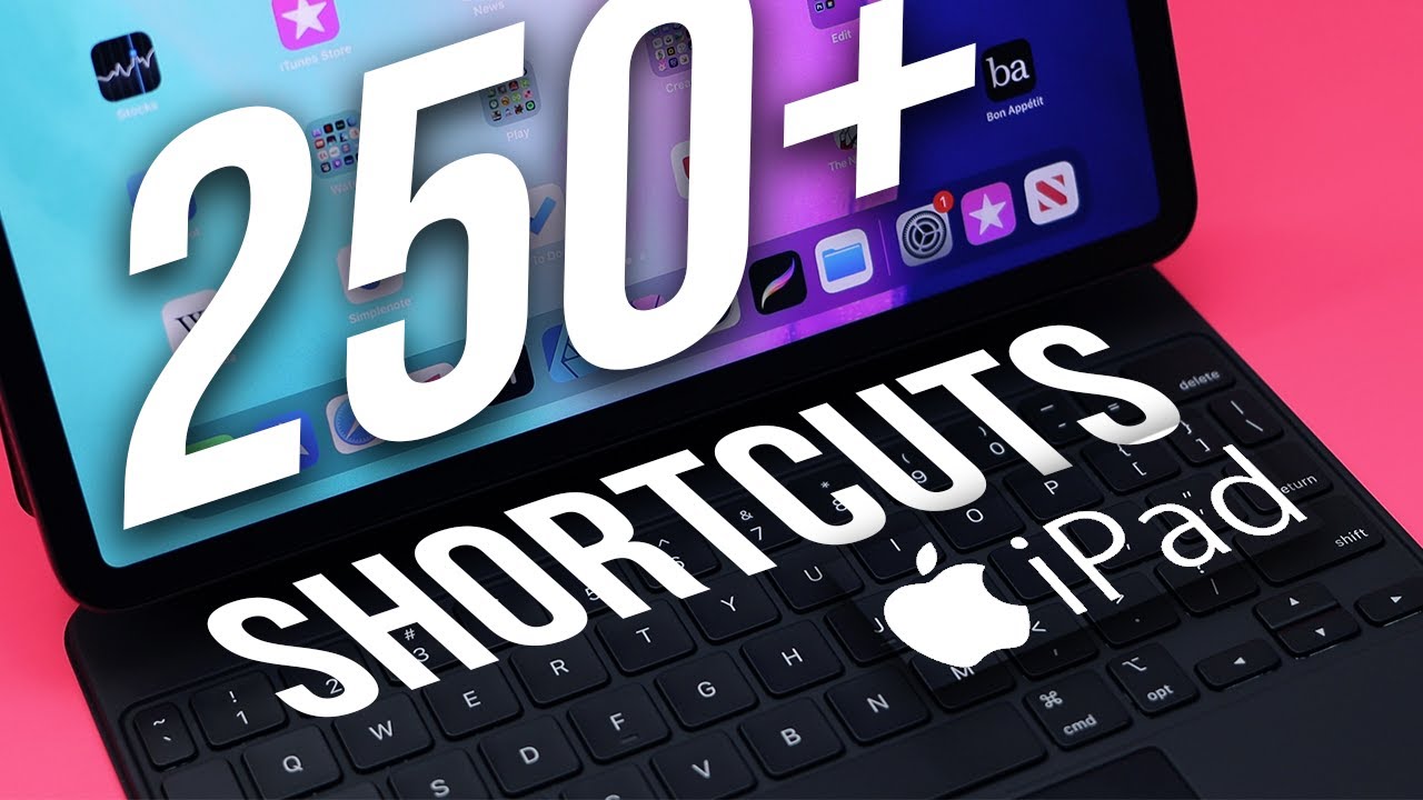 250+ iPad Magic Keyboard Shortcuts - 2022 - YouTube